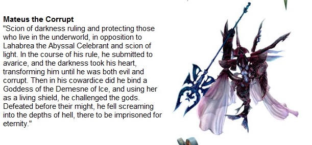 Final Fantasy XII Espers As Villains: Chaos, Mateus, and Famfrit ...