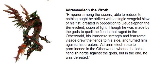 Final Fantasy XII Espers as Villains: Adrammelech, Hashmal, Belias, and ...